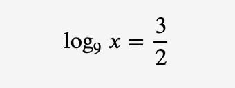 Solved log, x 3 X = 2 | Chegg.com