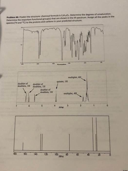"C-NMR Worksheet Name: In this NMR handout, you will | Chegg.com