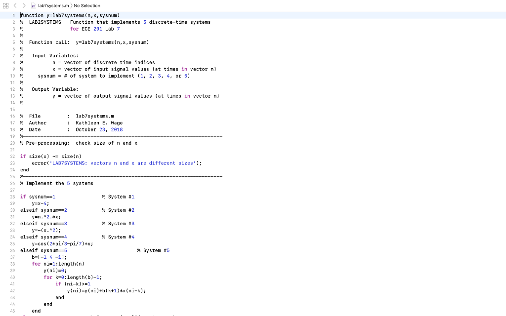 2 Lab Exercises On Linearity And Time Invariance