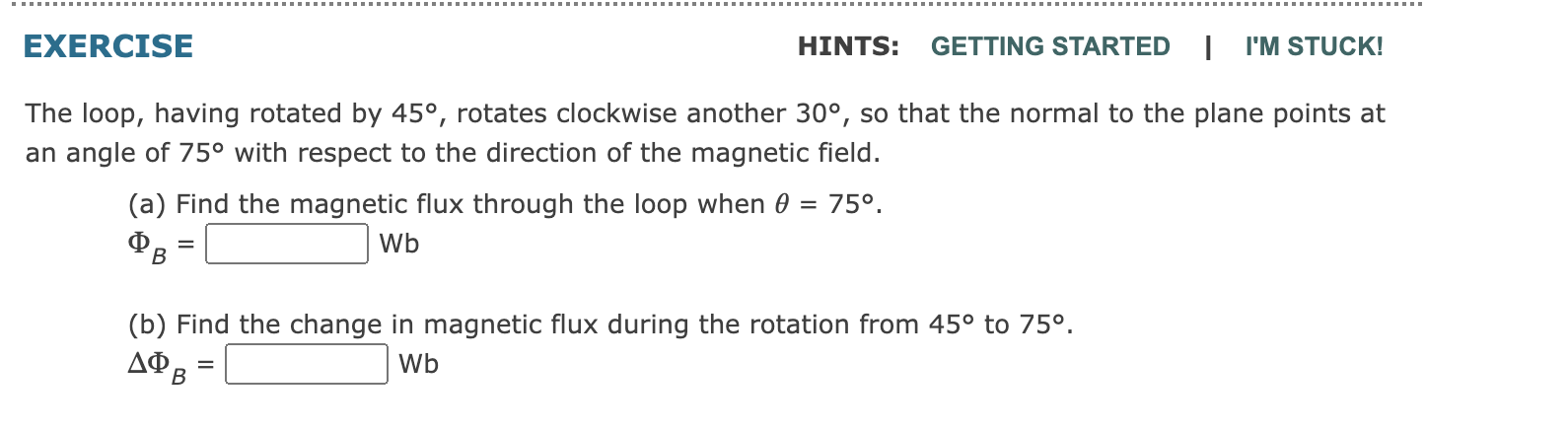 Solved EXERCISE HINTS: GETTING STARTED I I'M STUCK! The | Chegg.com