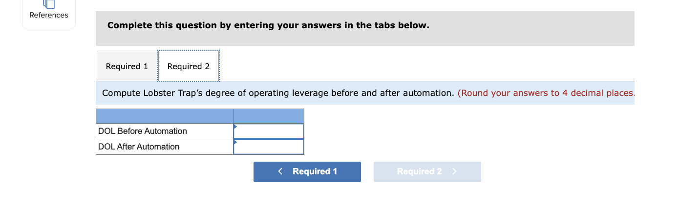 Solved E6-14 (Algo) Calculating Break-Even Point, Degree of | Chegg.com