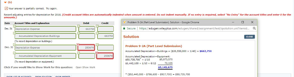 Solved Problem 9-2A (Part Level Submission) At December 31, | Chegg.com