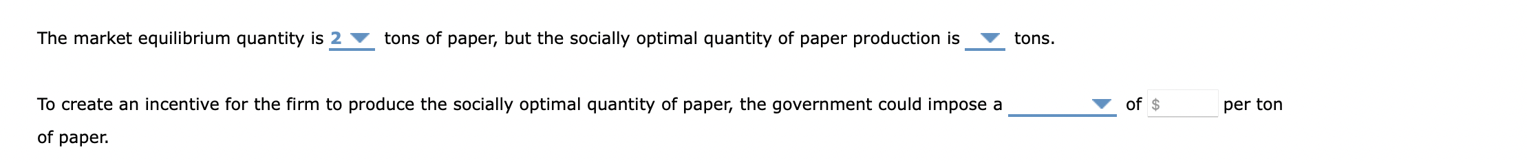 Solved 3. The effect of negative externalities on the | Chegg.com