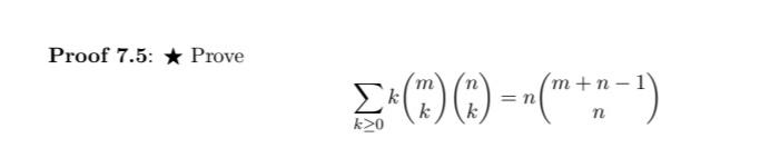 Solved Proof 7.5: * Prove *(7)() --("+1) | Chegg.com