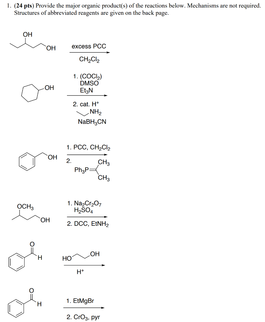 Pcc Ch2cl2 Mechanism