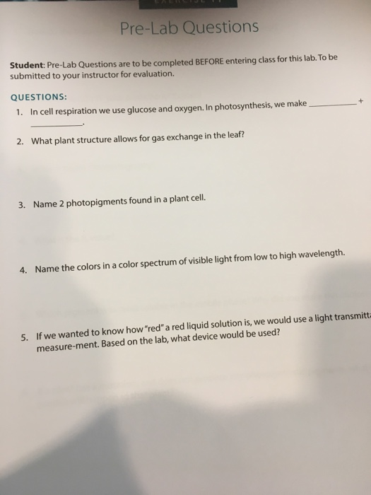Solved Pre-Lab Questions Student: Pre-Lab Questions are to | Chegg.com Solved Pre-Lab Questions Student: Pre-Lab Questions are to | Chegg.com
