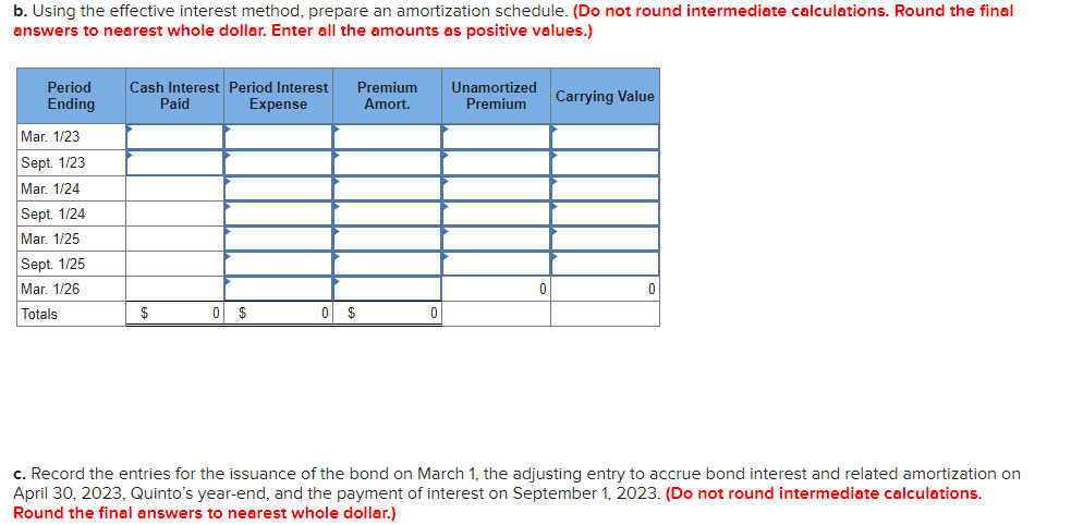 Solved \r\nb. Using the effective interest method, prepare | Chegg.com