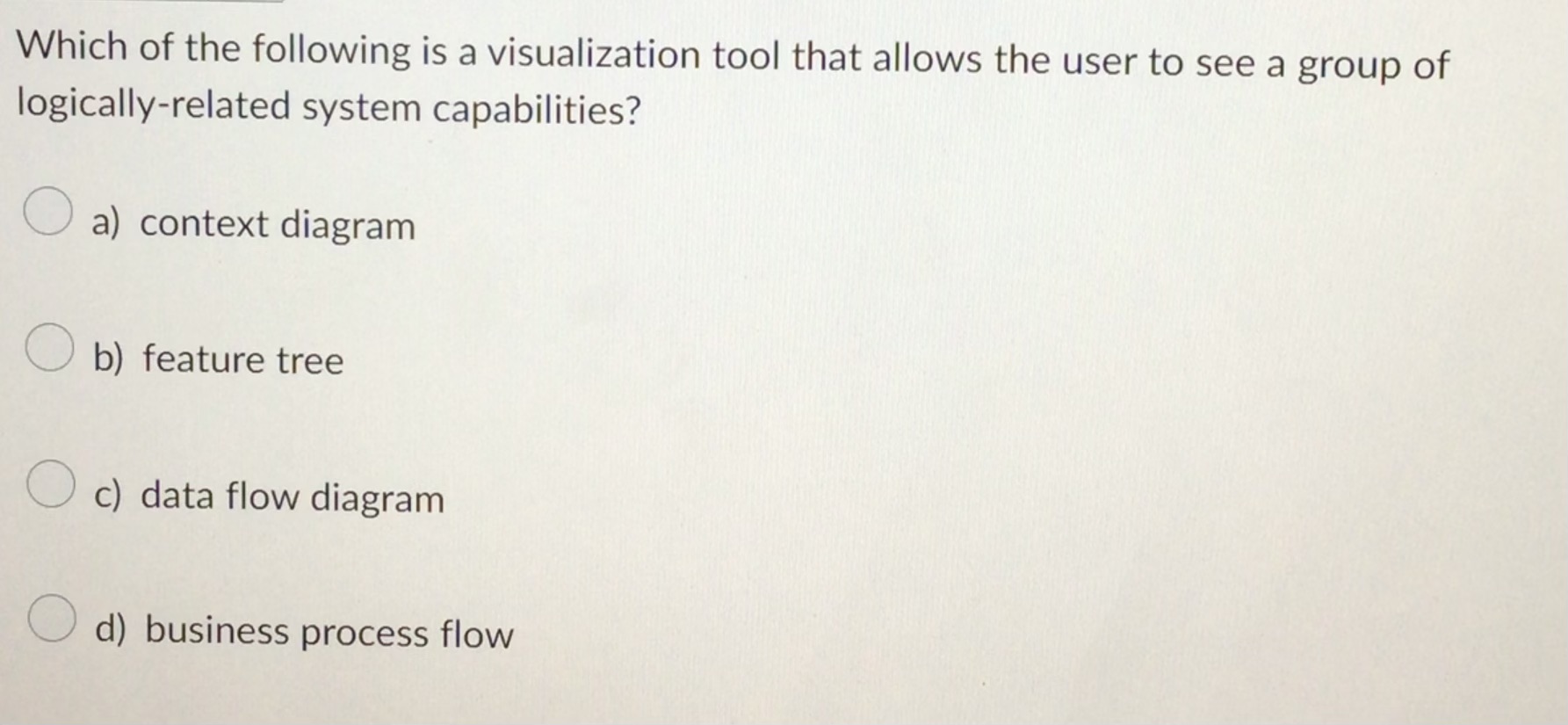Solved Which of the following is a visualization tool that | Chegg.com