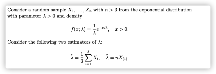 Solved a Consider a random sample X1, ..., Xn with n > 3 | Chegg.com
