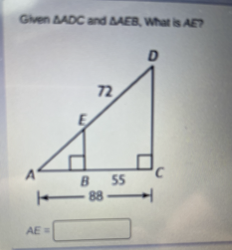 Solved Given MADC and MAER. What is AE? | Chegg.com