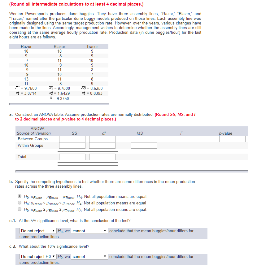 Solved (Round all intermediate calculations to at least 4 | Chegg.com