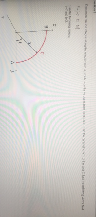 Solved Determine the line integral along the circular path | Chegg.com