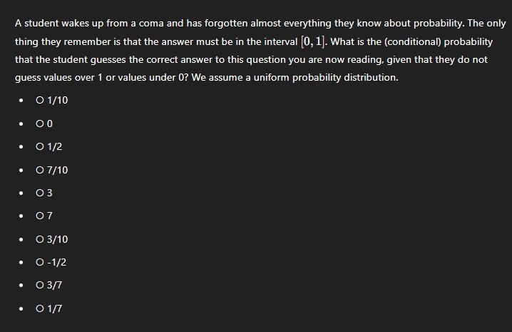 A student wakes up from a coma and has forgotten | Chegg.com