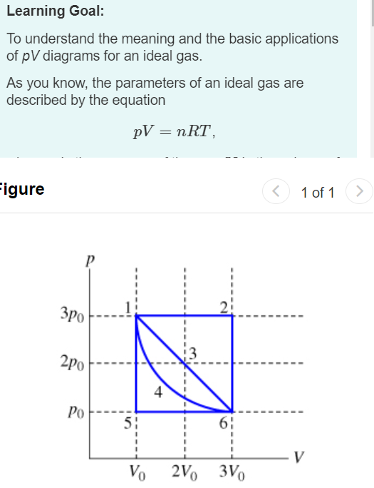Solved Part F Calculate the work W done by the gas | Chegg.com