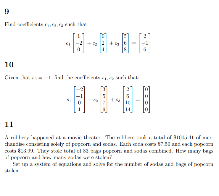 Solved Find coefficients c1,c2,c3 such that | Chegg.com