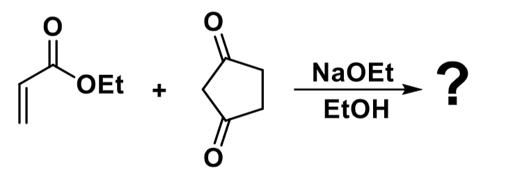 Solved OEt + NaOEt EtOH ? d). + CH2(CO2Et)2 NaOEt EtOH ? | Chegg.com