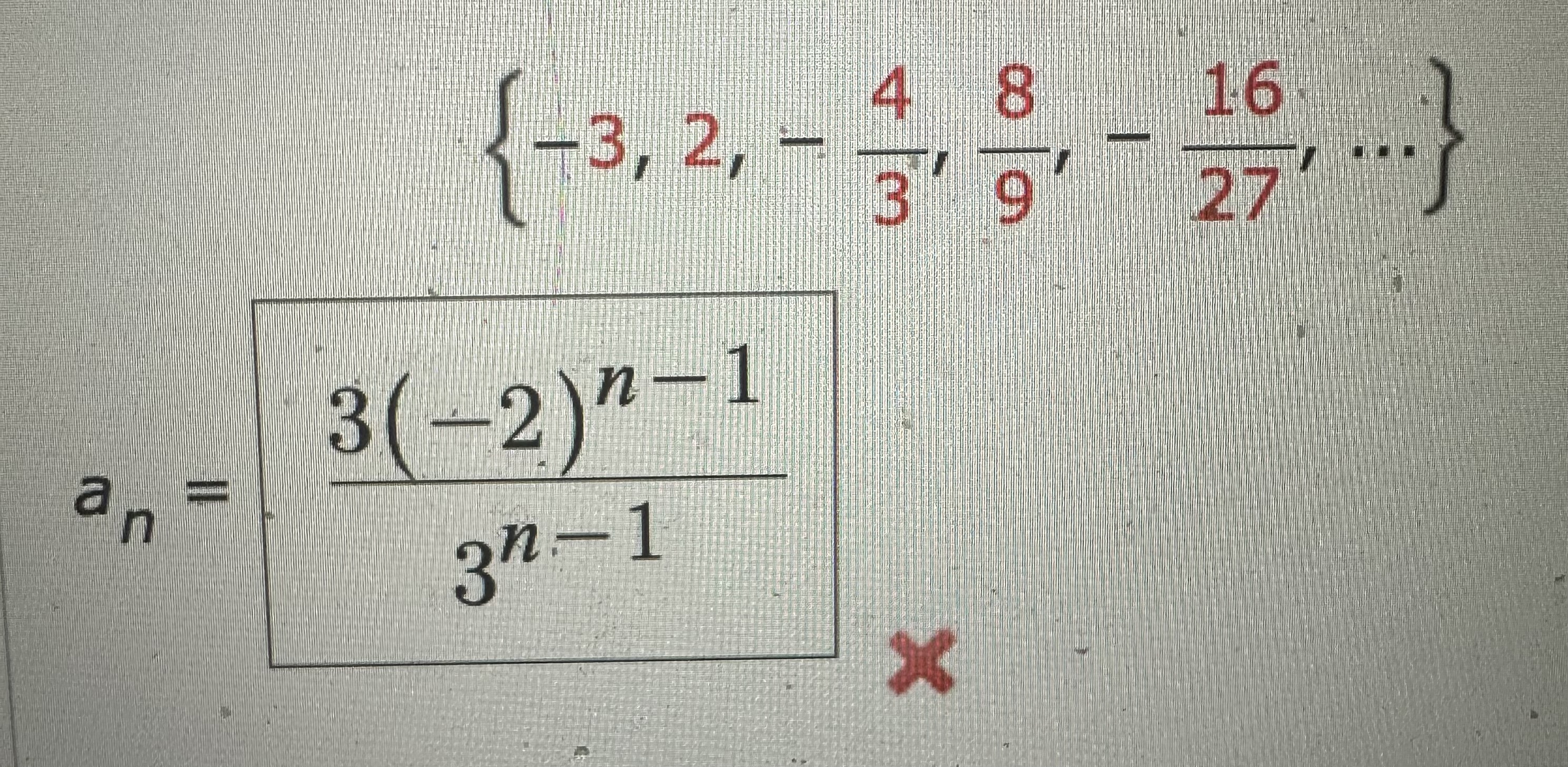 Solved find a formula for the general term an of the | Chegg.com
