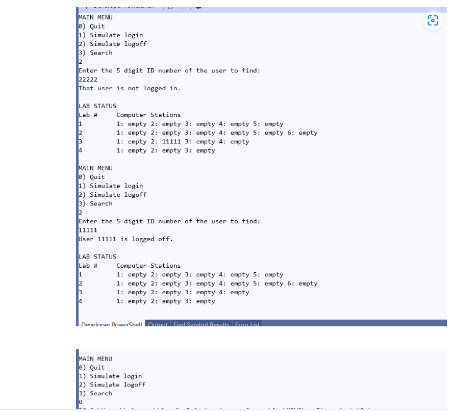 Solved You run four computer labs. Each lab contains | Chegg.com