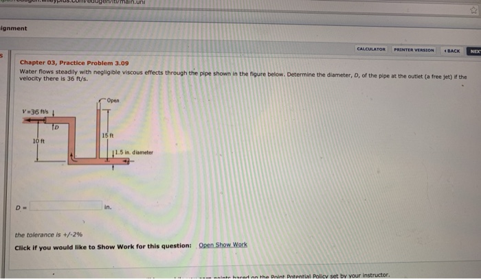Solved ignment PRINTER VERSION BACK NEX Chapter 03, Practice | Chegg.com
