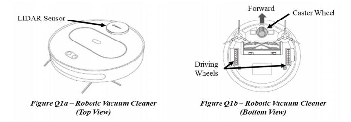 A robotic vacuum cleaner employs a position and | Chegg.com