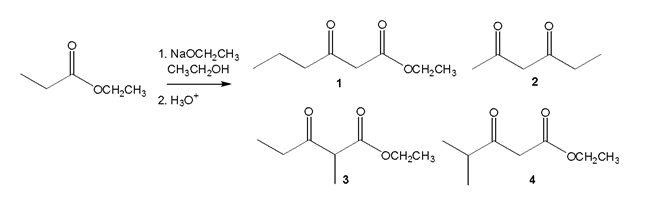Solved 1. NaOCH2CH3 CH3CH OH OCH CH3 2 OCH CH3 2. H30* | Chegg.com