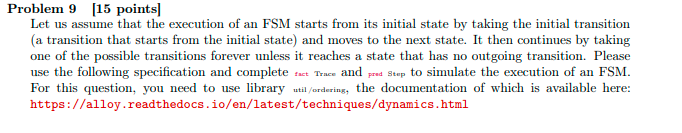 Solved Problem 9 [15 points] Let us assume that the | Chegg.com