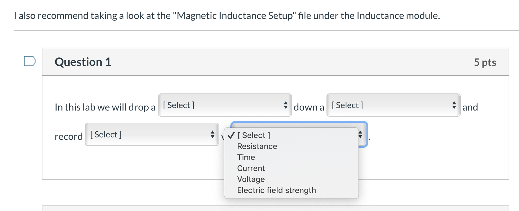 Solved Talso recommend taking a look at the "Magnetic | Chegg.com