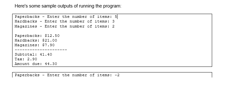 Solved Problem 1 Trish at Bargain Used Books continues to | Chegg.com
