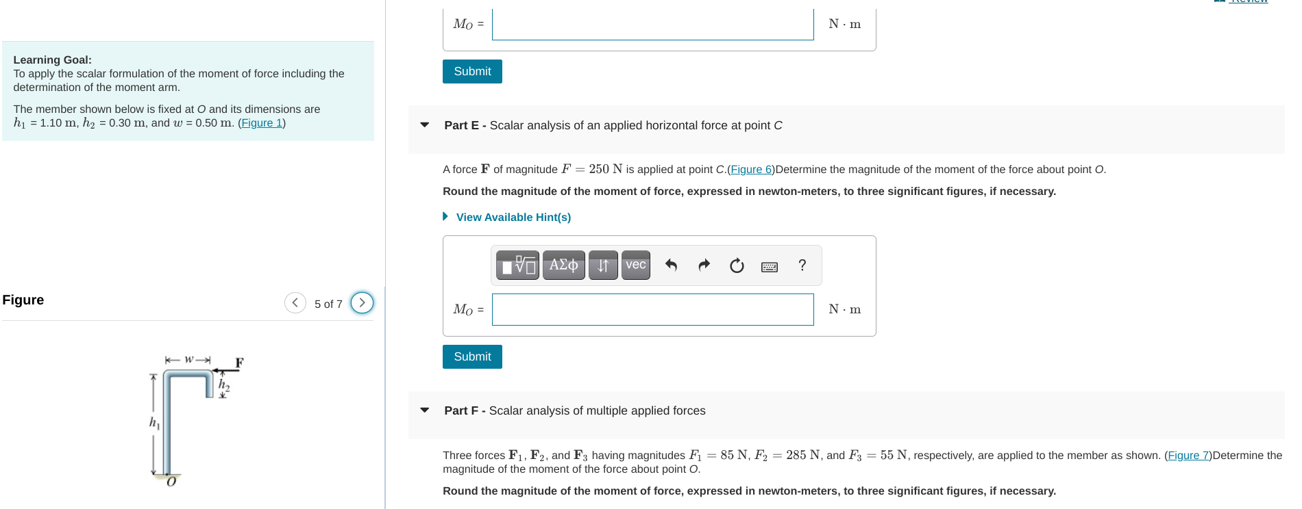 Solved Learning Goal: - Part A - Scalar analysis of an | Chegg.com