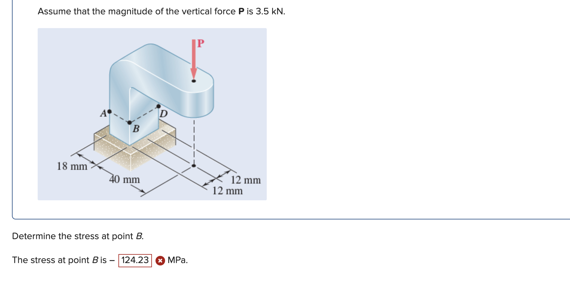 Solved Assume that the magnitude of the vertical force P is | Chegg.com
