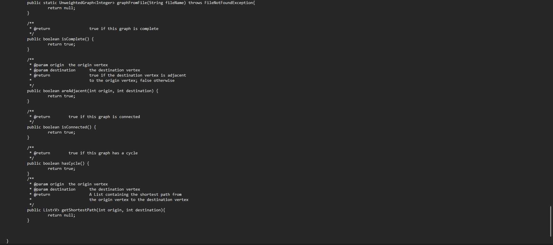 Solved Graph Implementation In this lab you will add | Chegg.com