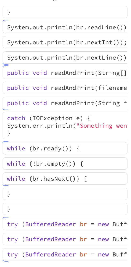 Solved Using the following lines of code, construct a method | Chegg.com