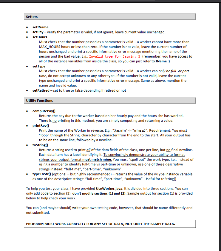 Solved Goal: More practice with creating and using your own | Chegg.com