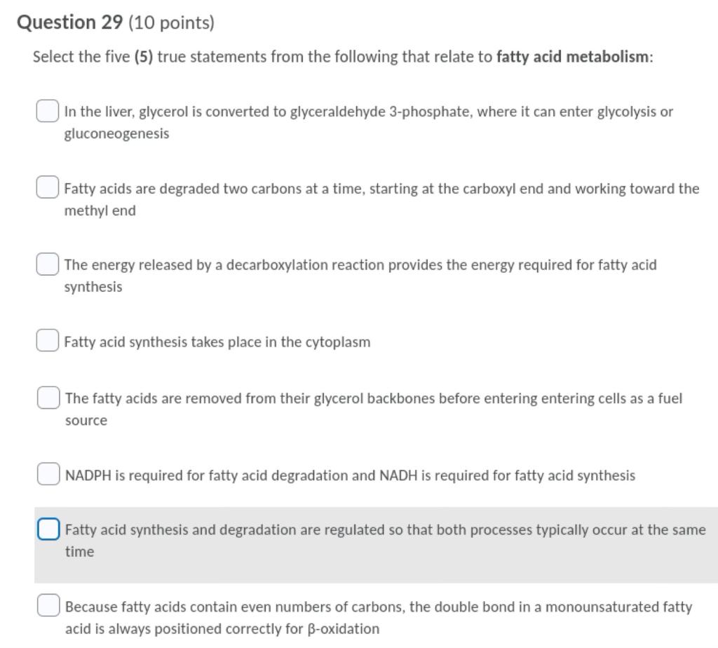 Solved This question has one part, 29. Please answer the | Chegg.com
