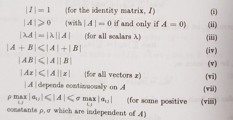 Solved is Define the matrix norm |A max I |&l=max | xkl, | Chegg.com