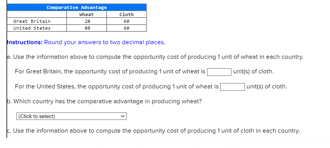 Solved Instructions: Round your answers to two decimal | Chegg.com