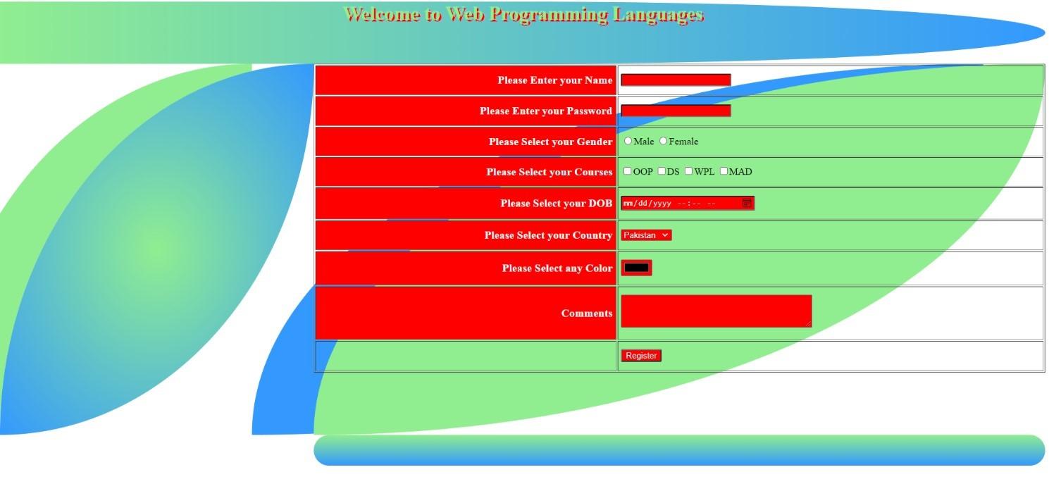 Solved Create a WebPage Index.html using HTML and CSS, the | Chegg.com