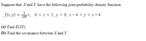 Solved Suppose that X and Y have the following joint | Chegg.com