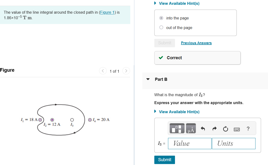 Solved The value of the line integral around the closed path | Chegg.com