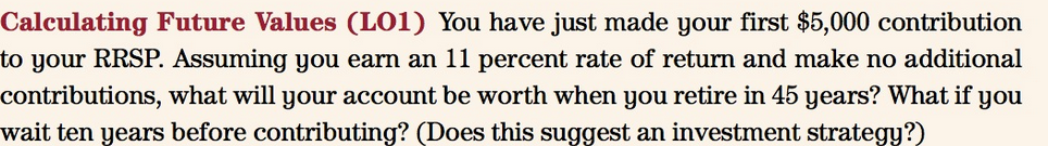 Solved Calculating Future Values (L01) You have just made | Chegg.com