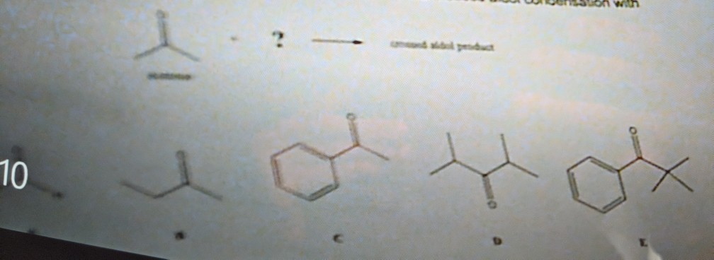 Solved which of the following structures will undergo | Chegg.com
