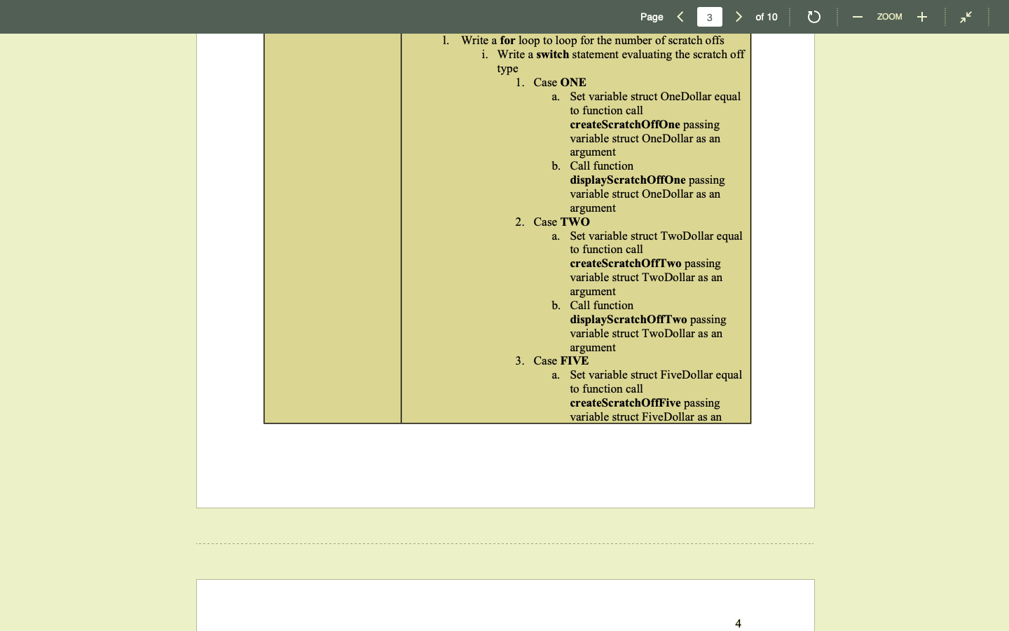Assignment 4 Criteria Ratings Pts 24.0 pts Full Marks | Chegg.com