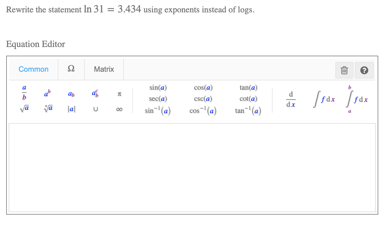Solved Rewrite the statement log 4 = 0.602 using exponents | Chegg.com