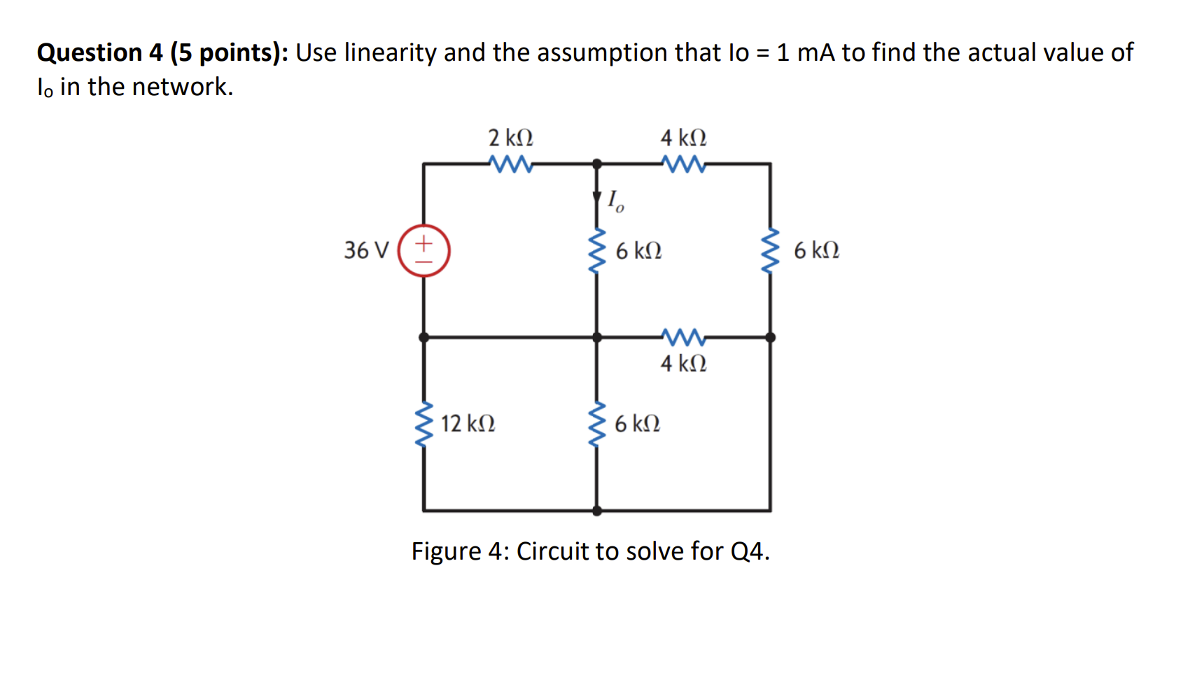 Solved Question 4 (5 points): Use linearity and the | Chegg.com