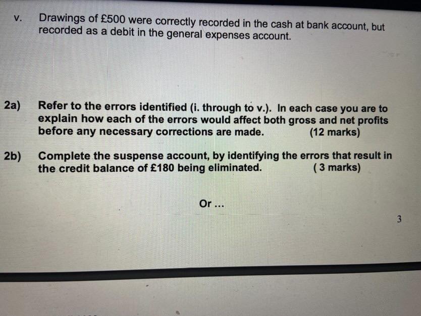 Solved Section B 30 Marks Answer Two From Three Questions Chegg