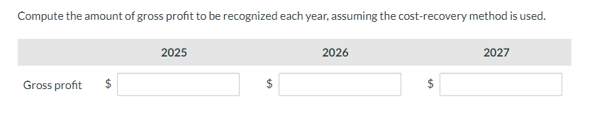 Solved During 2025 , Crane Company started a construction | Chegg.com