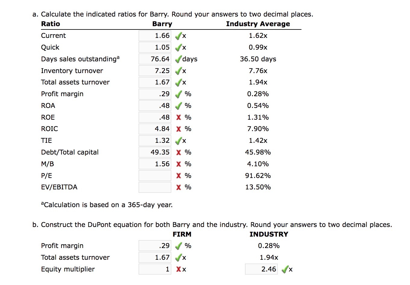 Solved Barry Computer Company: Balance Sheet as of December | Chegg.com