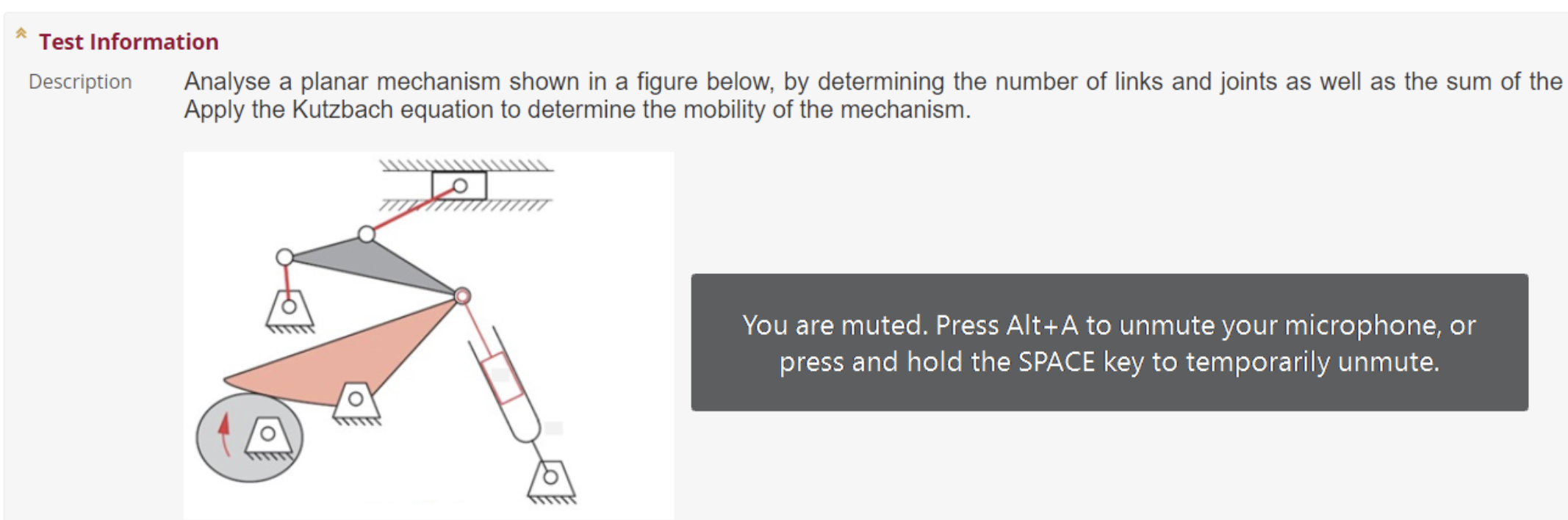 Solved Test Information Description Analyse a planar | Chegg.com