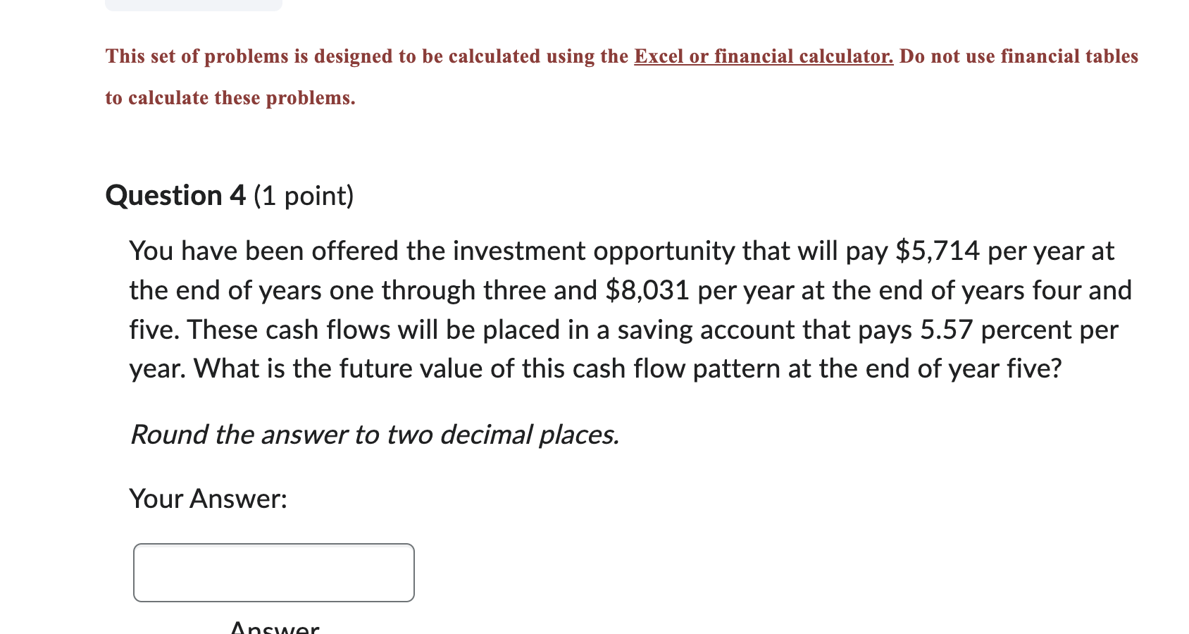 Solved This set of problems is designed to be calculated | Chegg.com