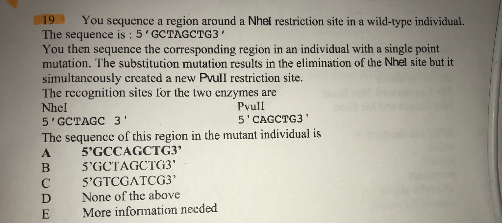 Solved Please explain why A is the answer, will give a | Chegg.com